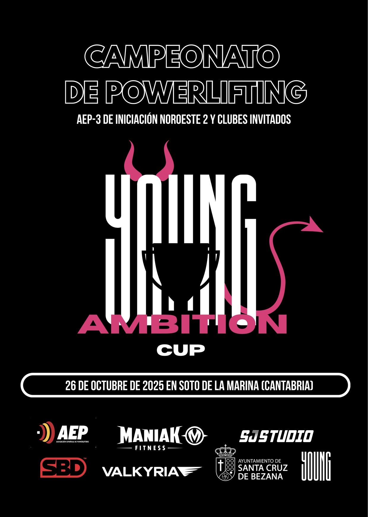 AEP-3 The Young Ambition Cup, Soto de La Marina, Cantabria 2025 – PowerliftingSpain